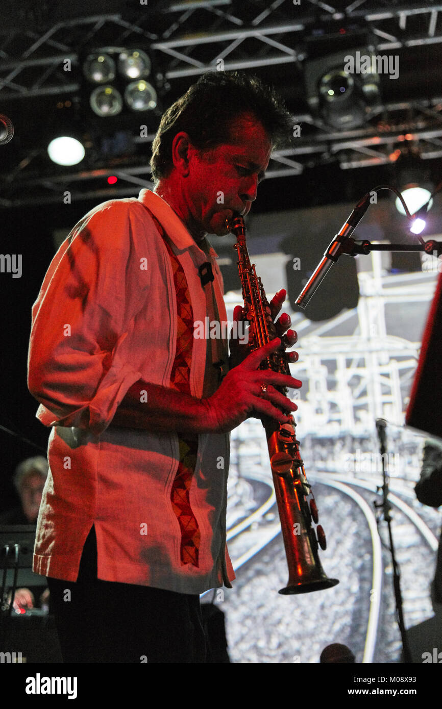 The American post-pun and new wave band Tuxedomoon performs a live ...