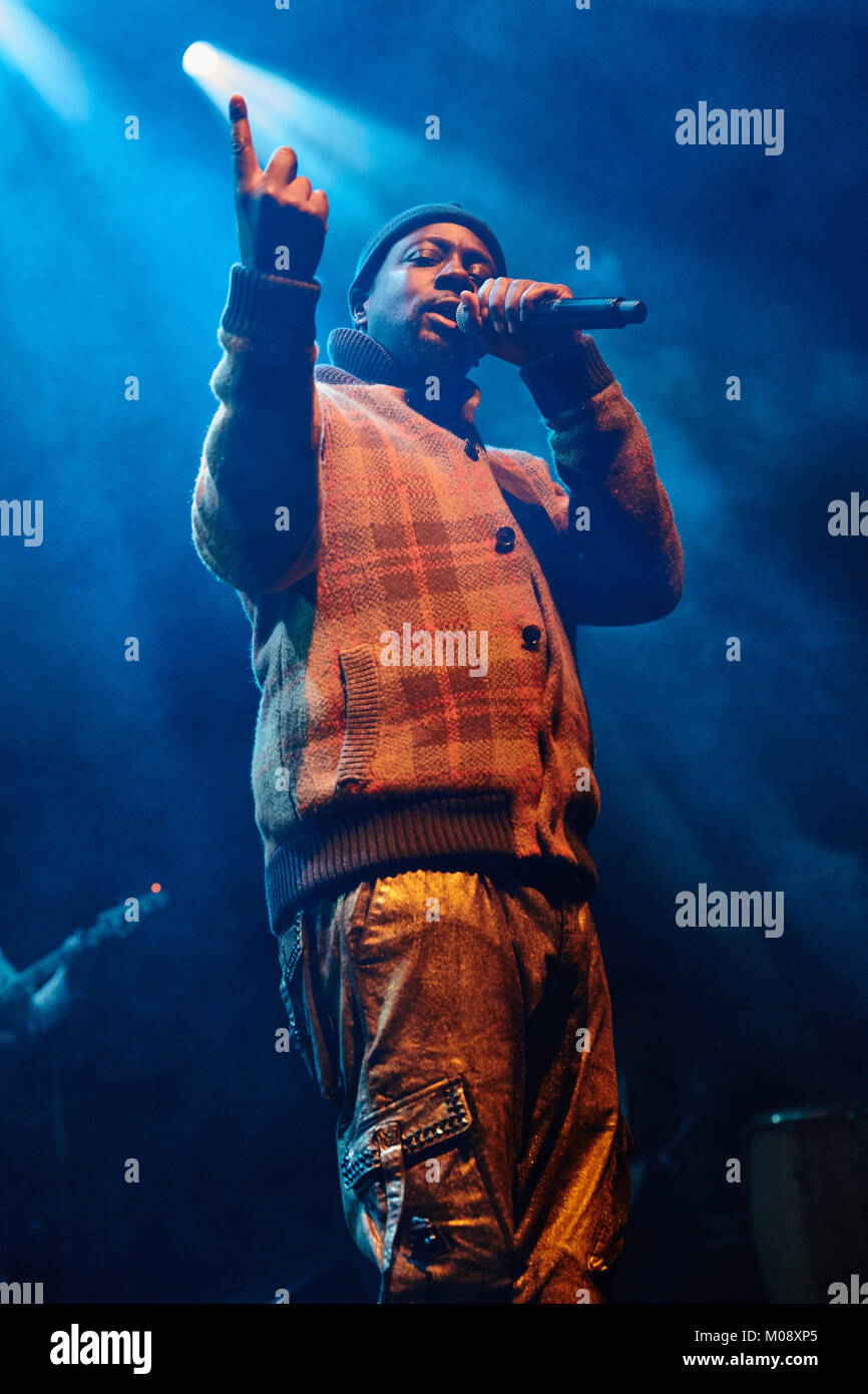 The American rapper, singer and musician Wyclef Jean performs a live ...