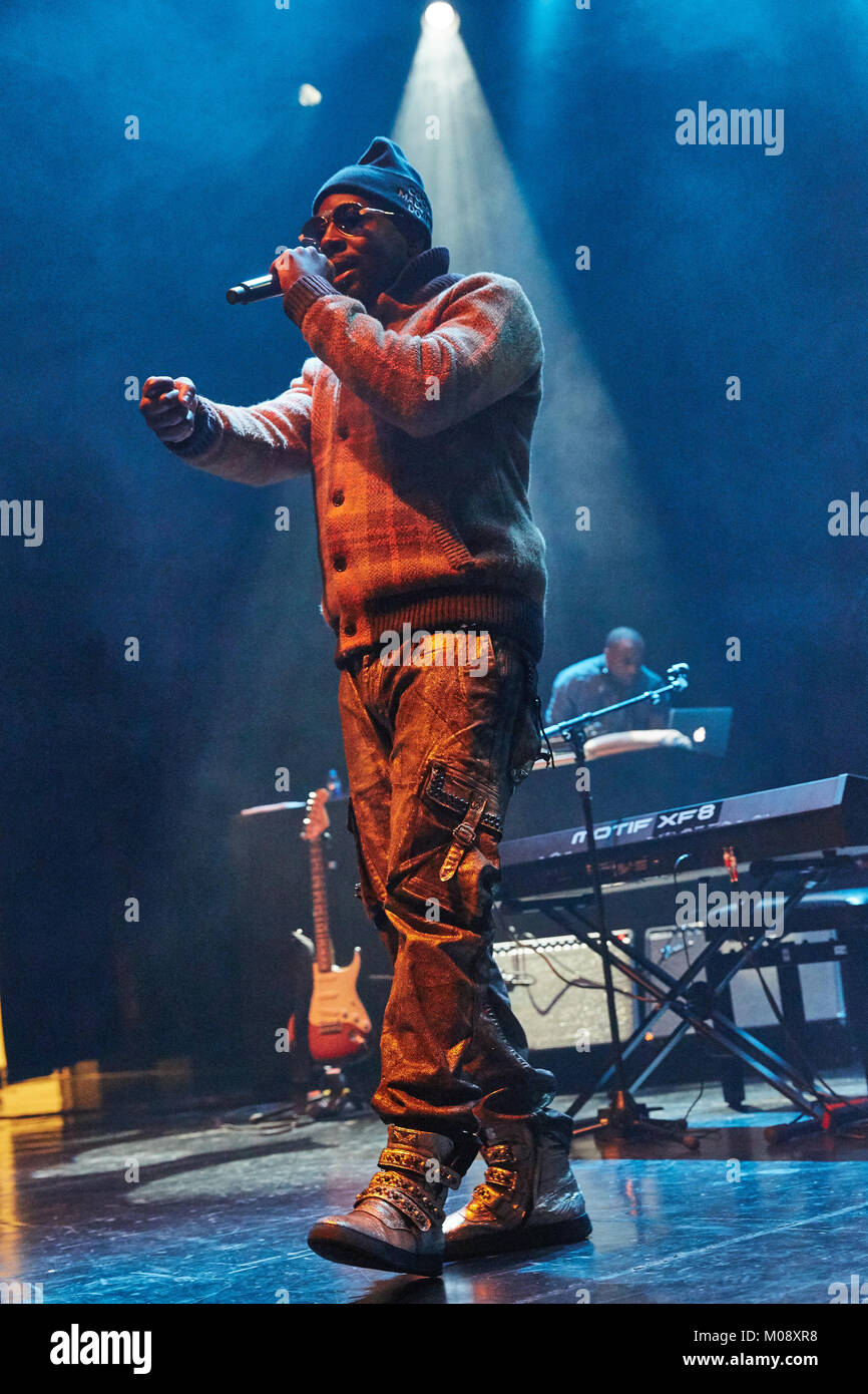 The American rapper, singer and musician Wyclef Jean performs a live ...