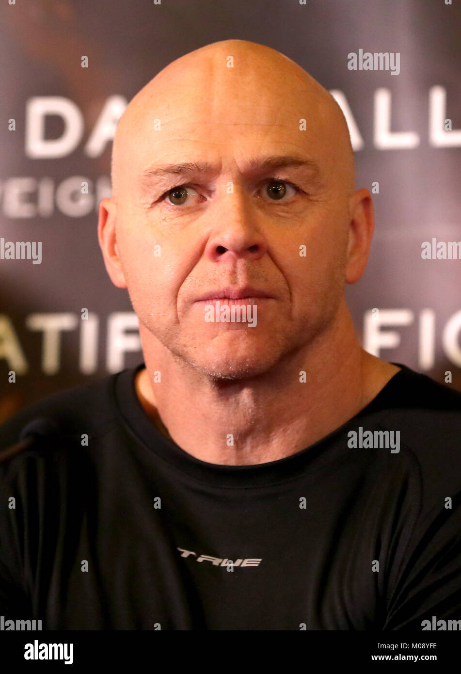 Dominic Ingle during the press conference at Sheffield Town Hall Stock ...