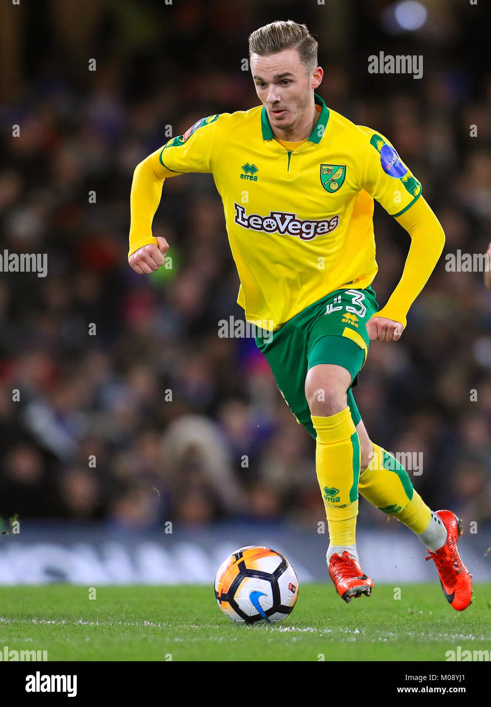 Norwich City's James Maddison Stock Photo - Alamy