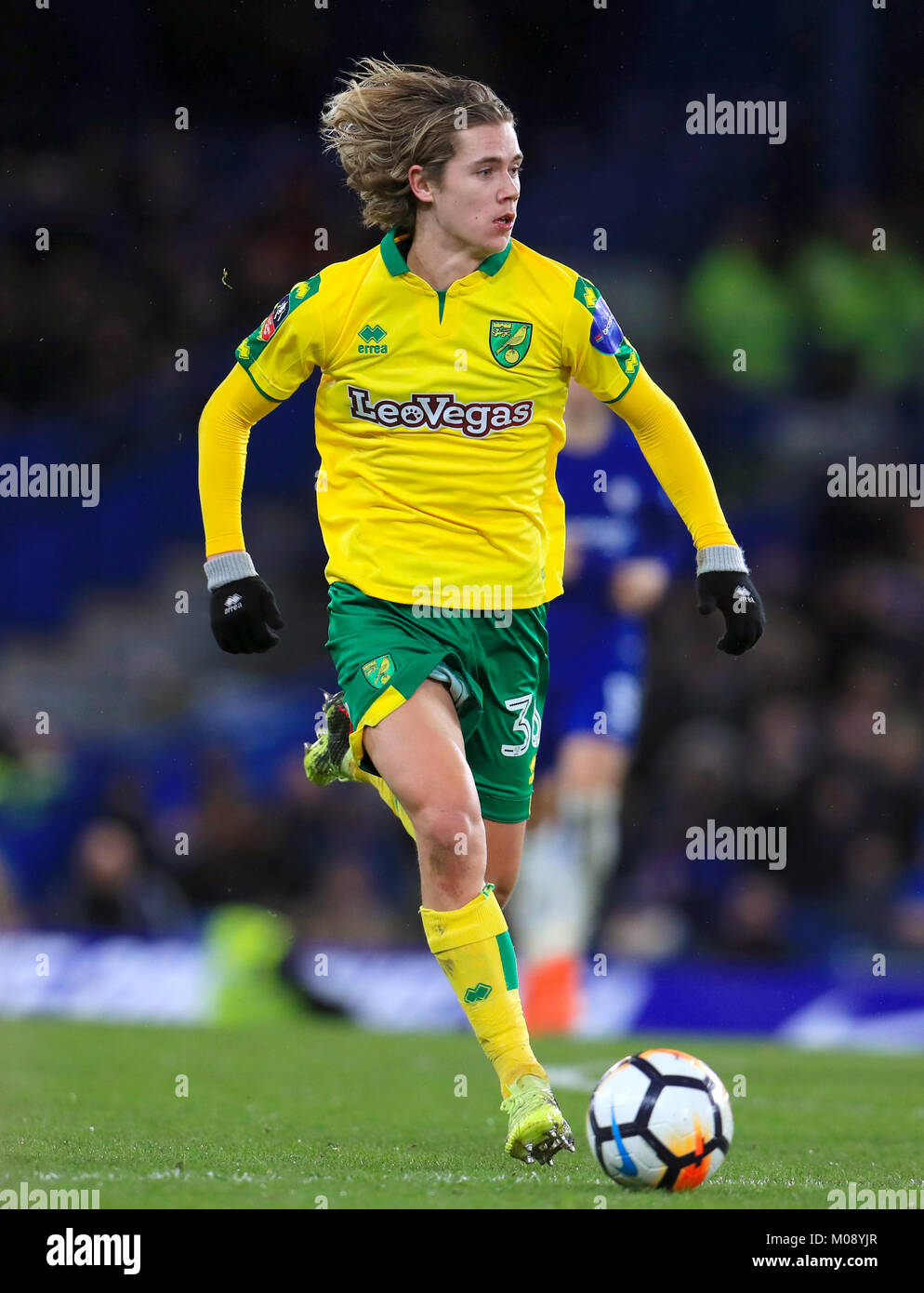 Norwich City's Todd Cantwell Stock Photo - Alamy