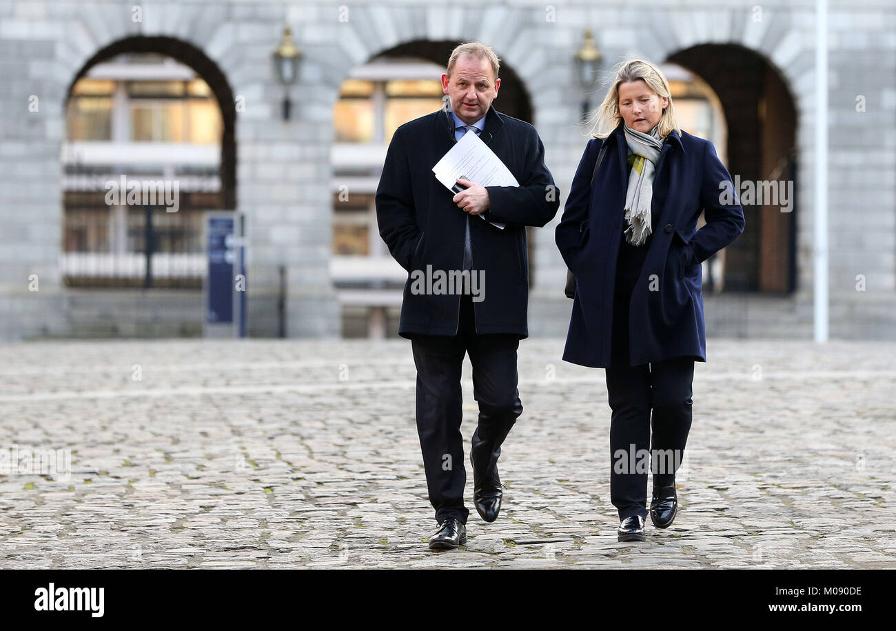 Maurice McCabe and his wife Lorraine arriving at the Disclosures ...