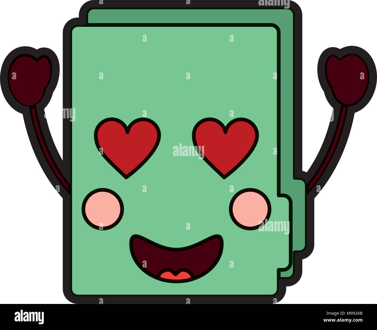 Love folder Stock Vector Images - Alamy