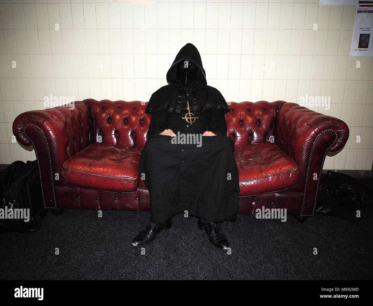 The Swedish heavy metal band Ghost performs a live concert at the O2 ...