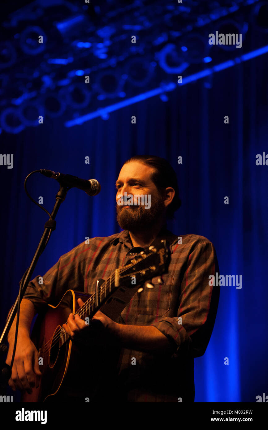 The Canadian singer-songwriter and musician John K. Samson performs a ...