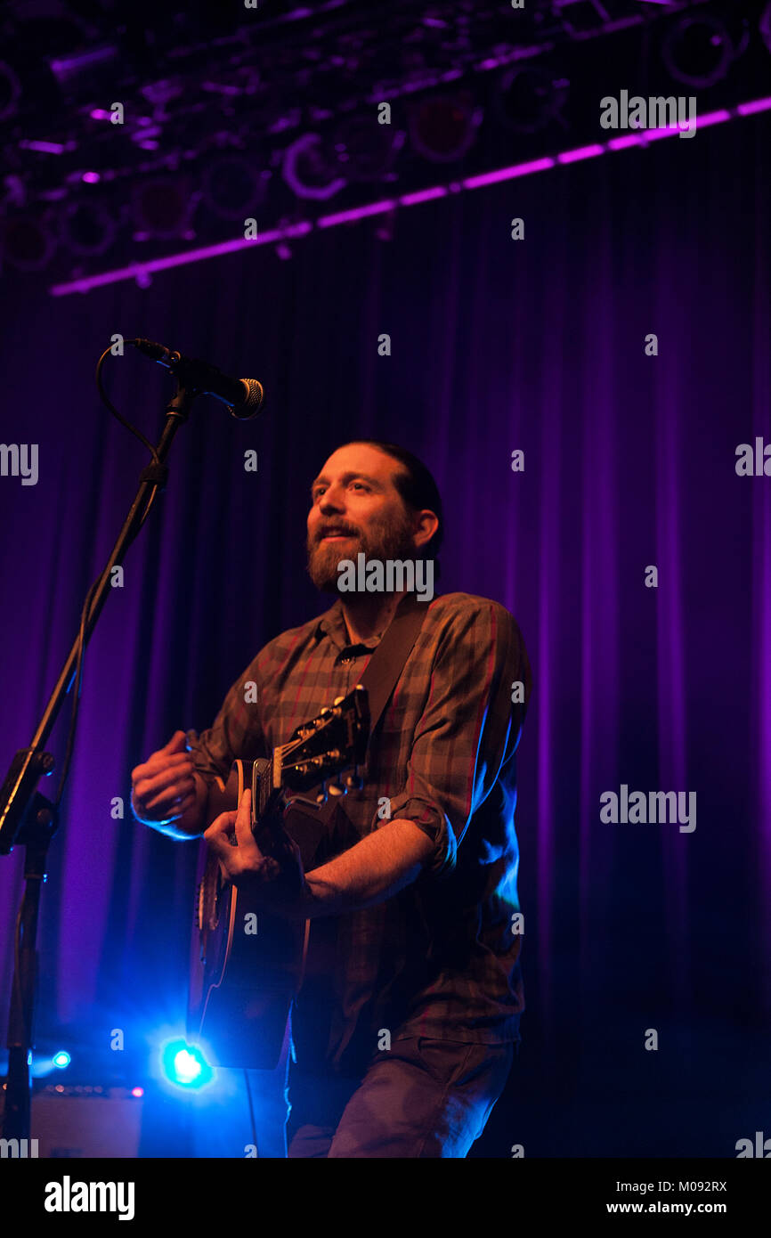 The Canadian singer-songwriter and musician John K. Samson performs a ...
