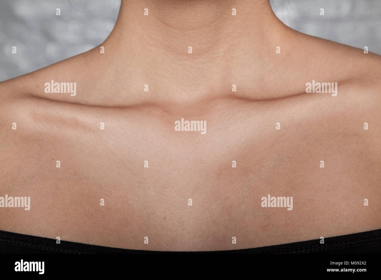 Thin woman bones hi-res stock photography and images - Alamy