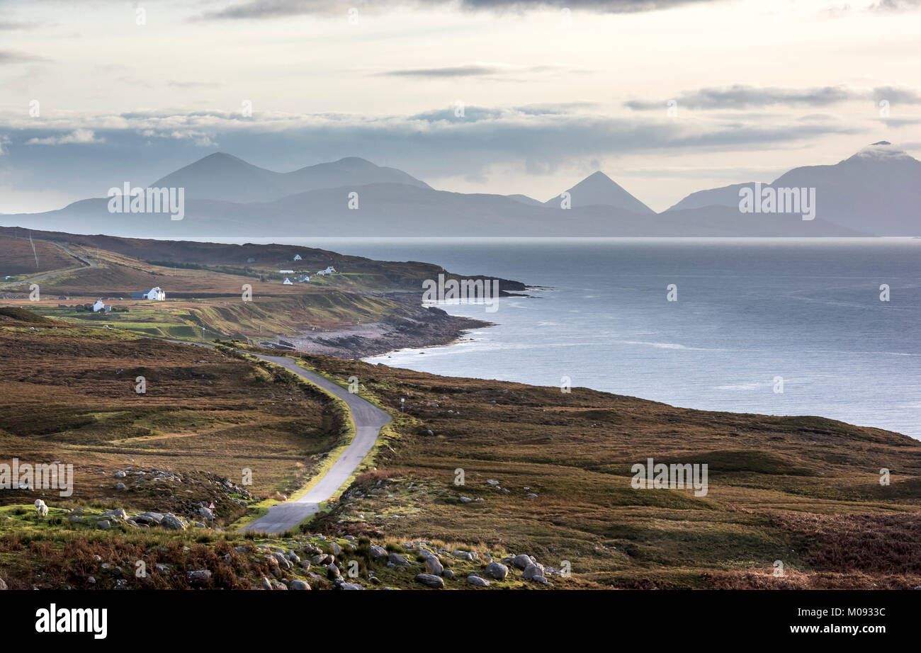 Scottish West Coast Highlands The Applecross Peninsula Western Ross ...