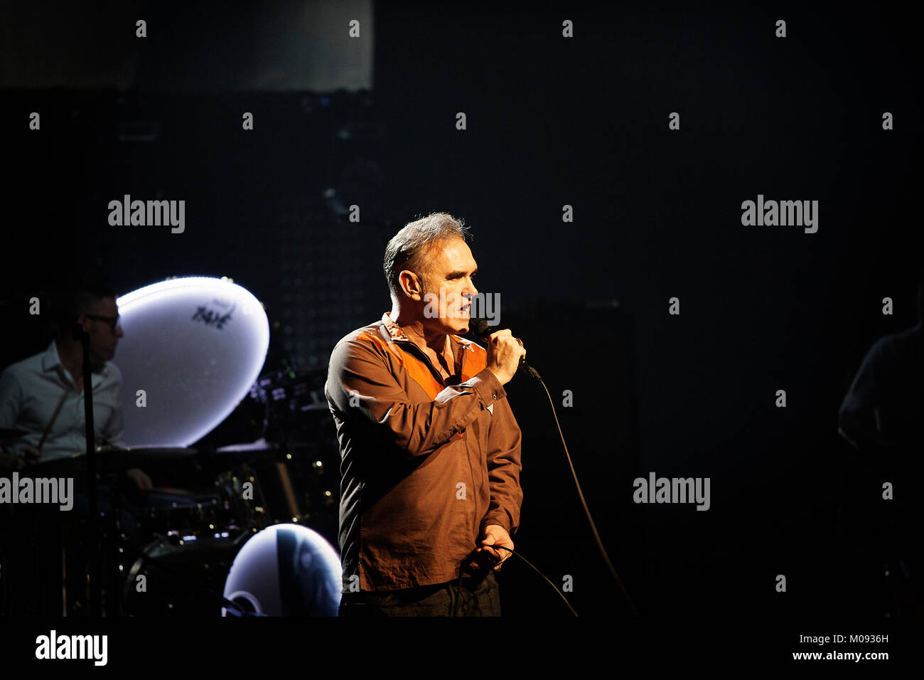 The English singer and songwriter Morrissey performs a live concert at ...