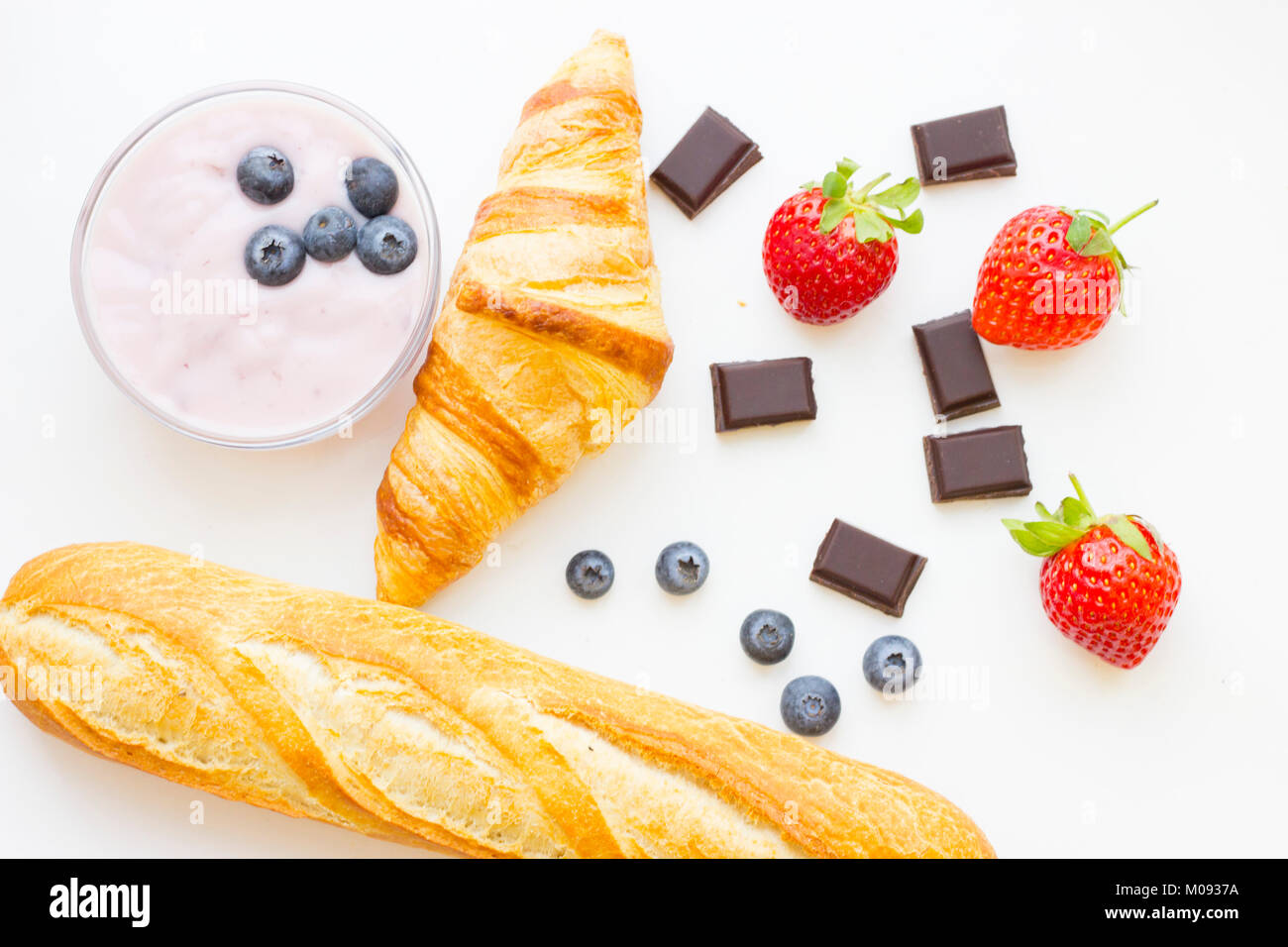 Healthy breakfast concept Stock Photo - Alamy