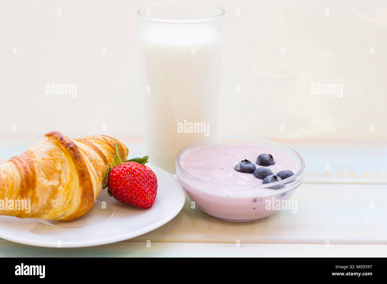 Healthy breakfast concept Stock Photo - Alamy