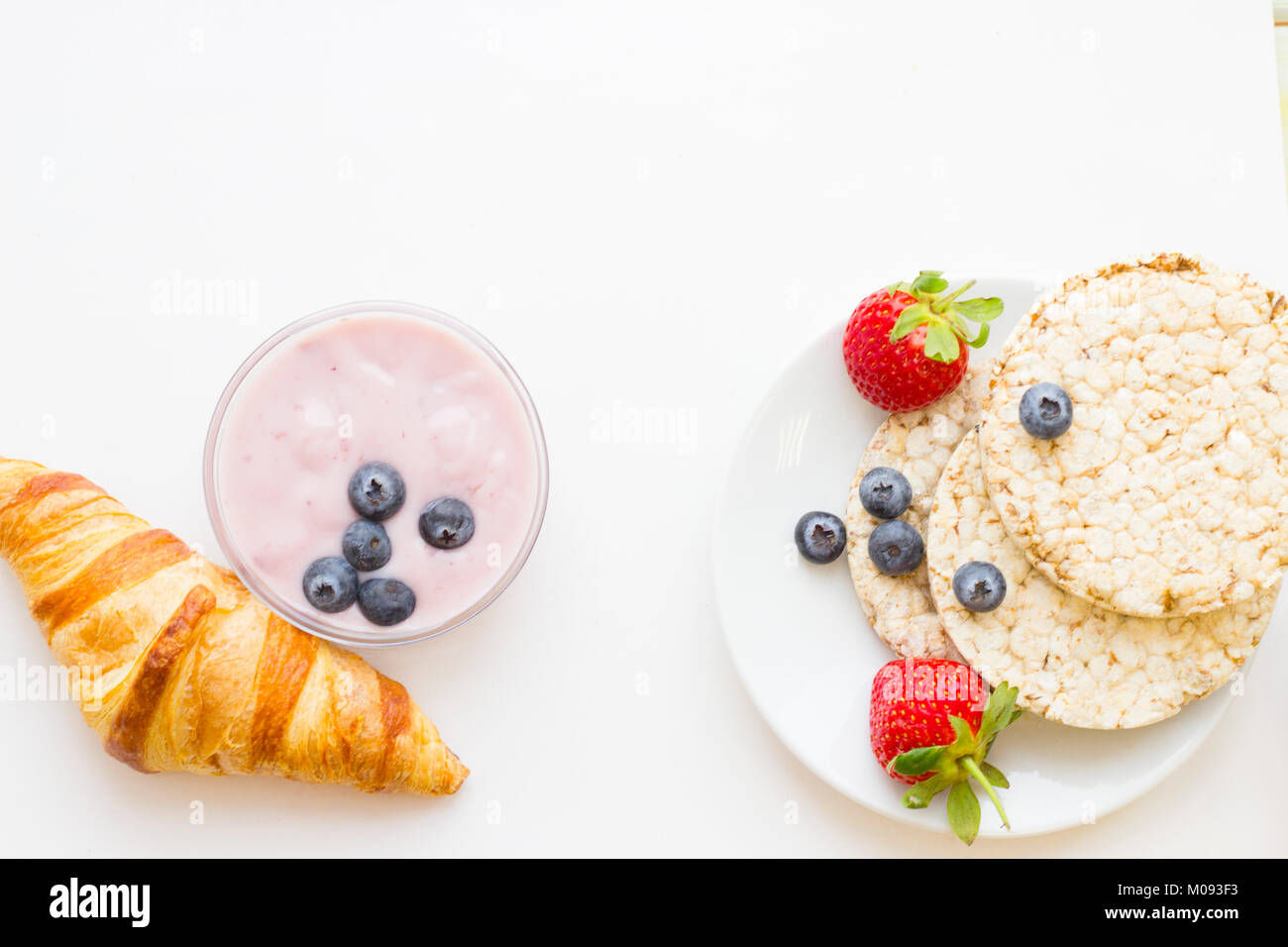 Healthy breakfast concept Stock Photo - Alamy