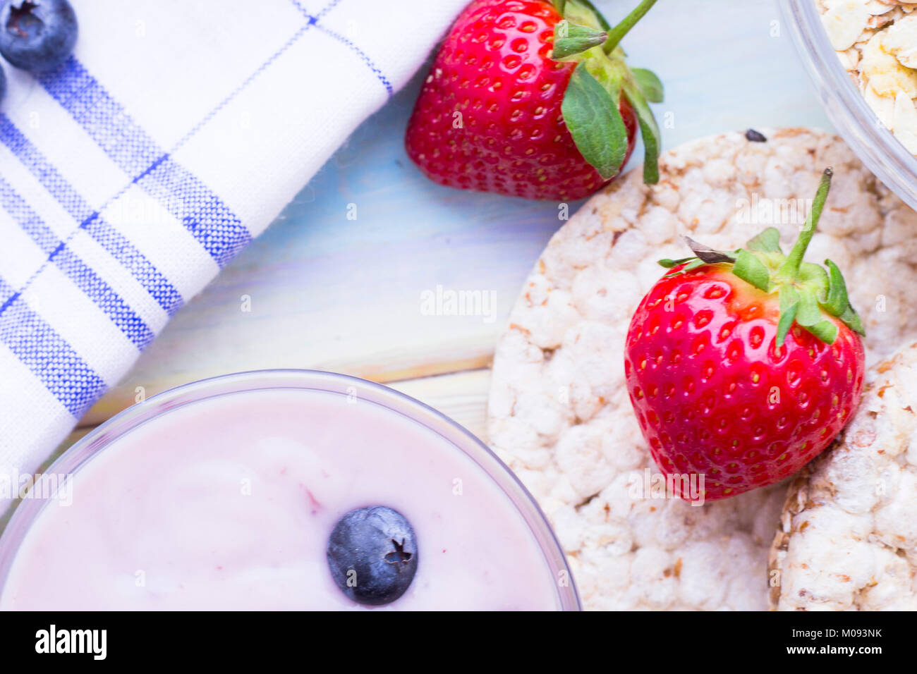Healthy breakfast concept Stock Photo - Alamy