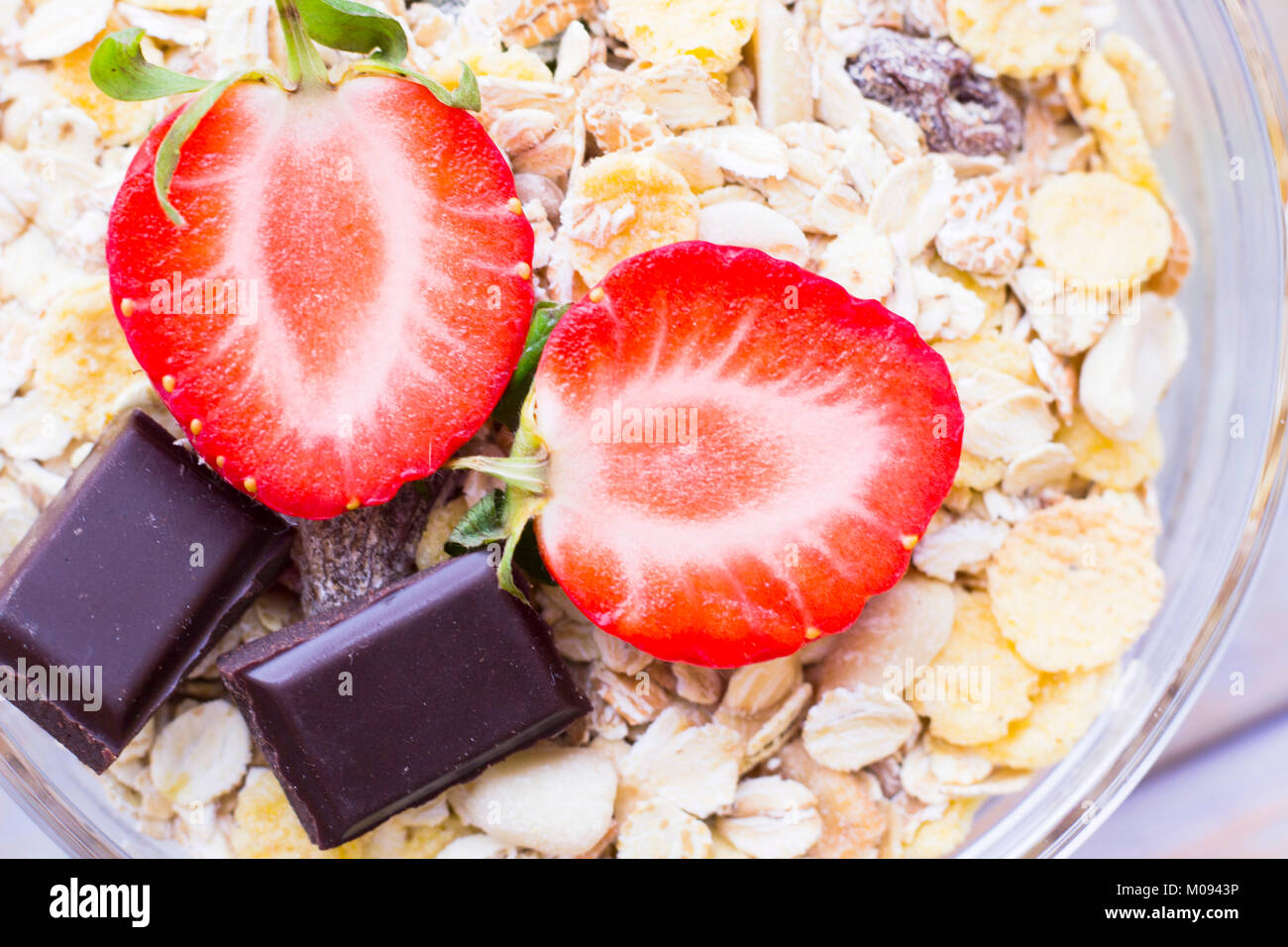 Healthy breakfast concept Stock Photo - Alamy