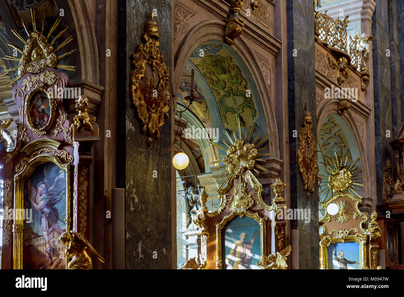 Baroque rococo cathedral hi-res stock photography and images - Alamy