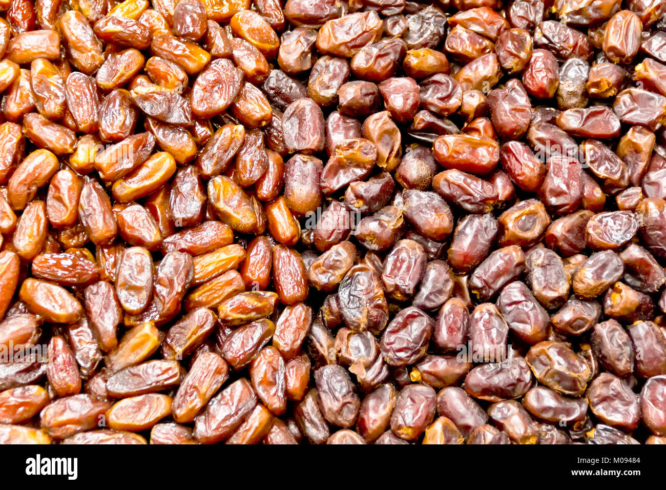 Background of the brown dates in marketplace Stock Photo - Alamy