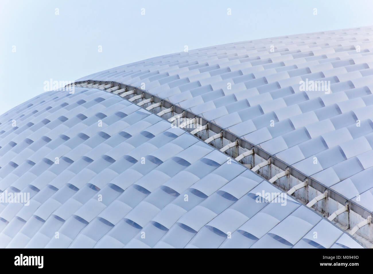 Horizontal background of glass blue modern architecture Stock Photo - Alamy