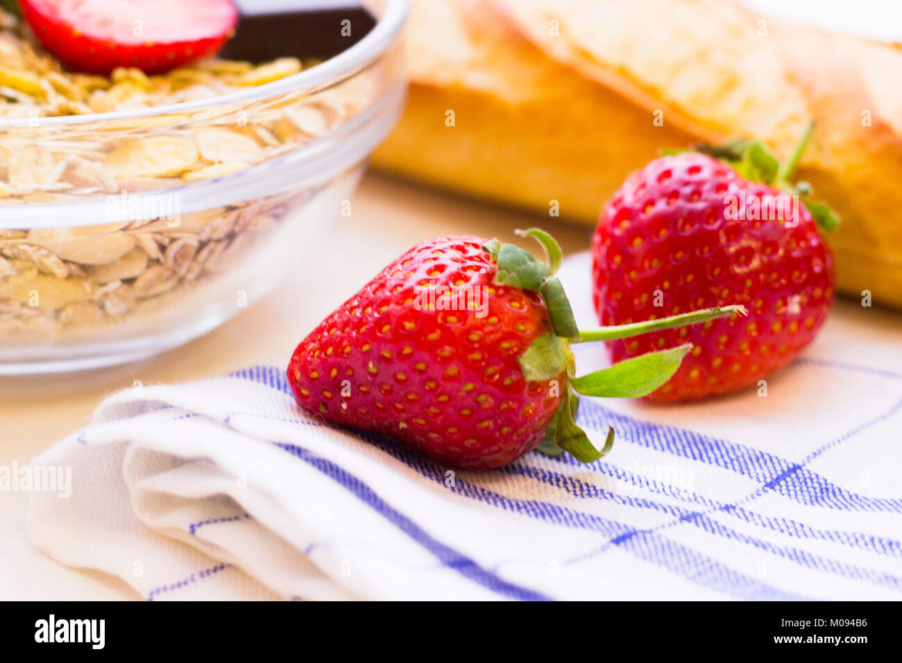 Healthy breakfast concept Stock Photo - Alamy