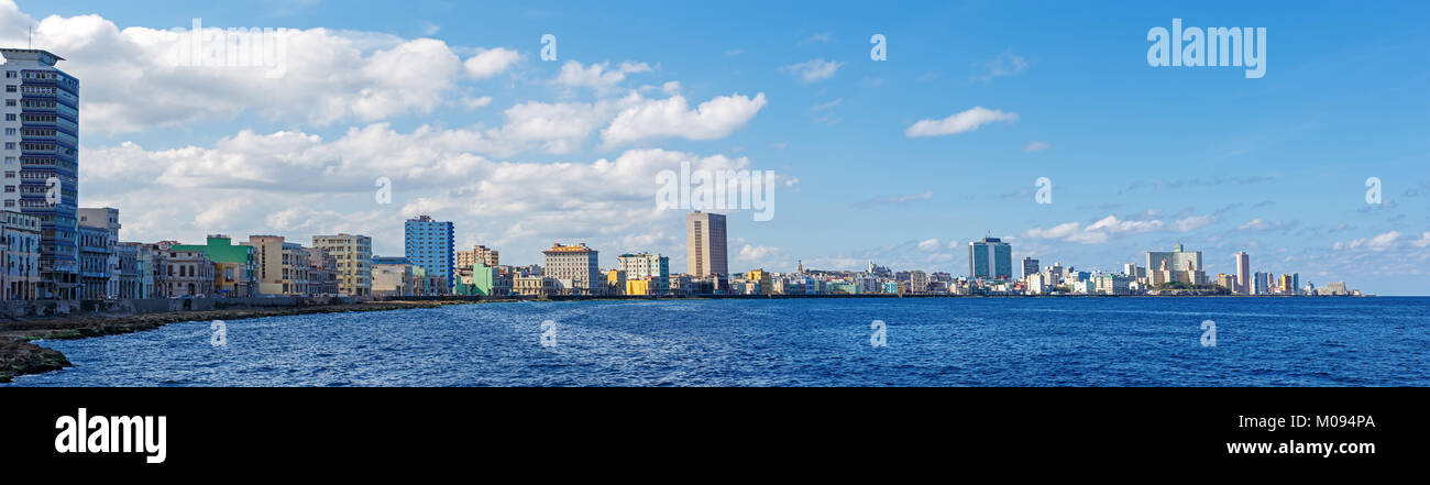 Panoramic View of the Havana Cuba Skyline Stock Photo - Alamy