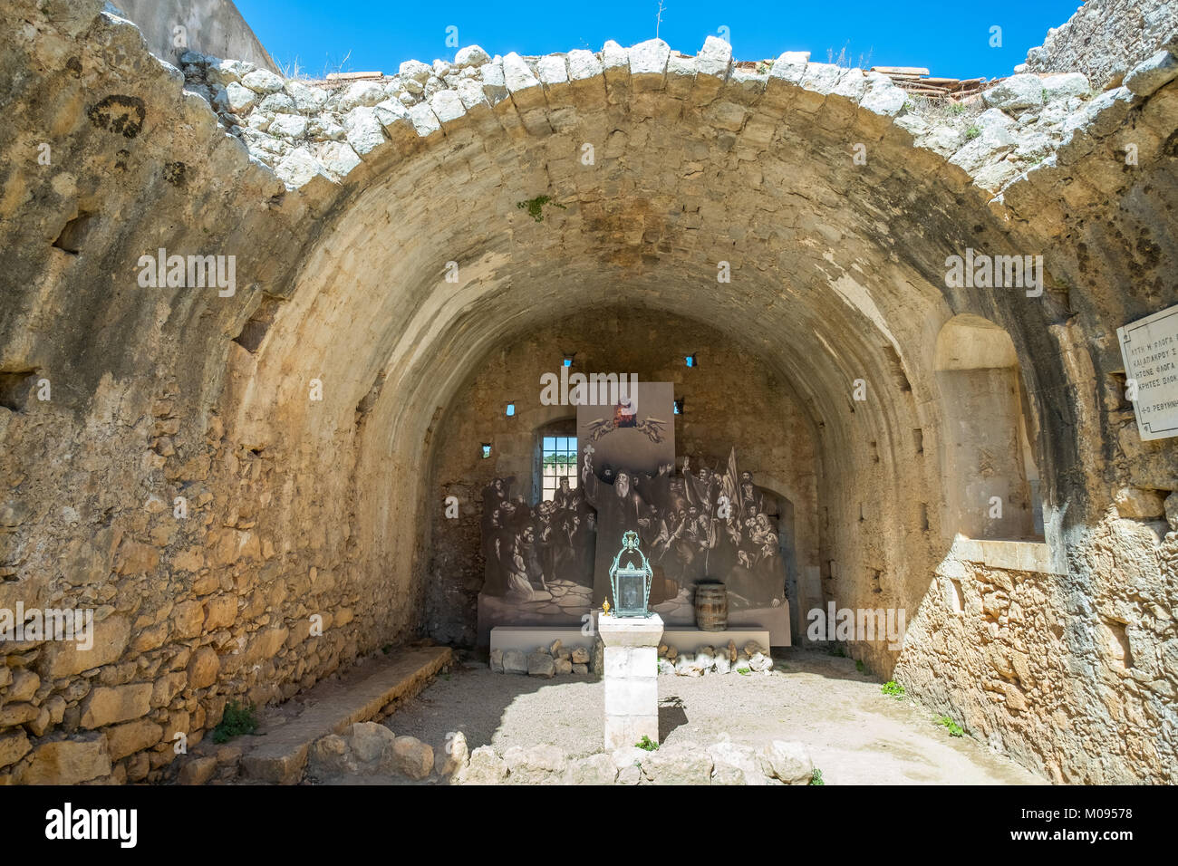Kloster moni arkadiou hi-res stock photography and images - Alamy