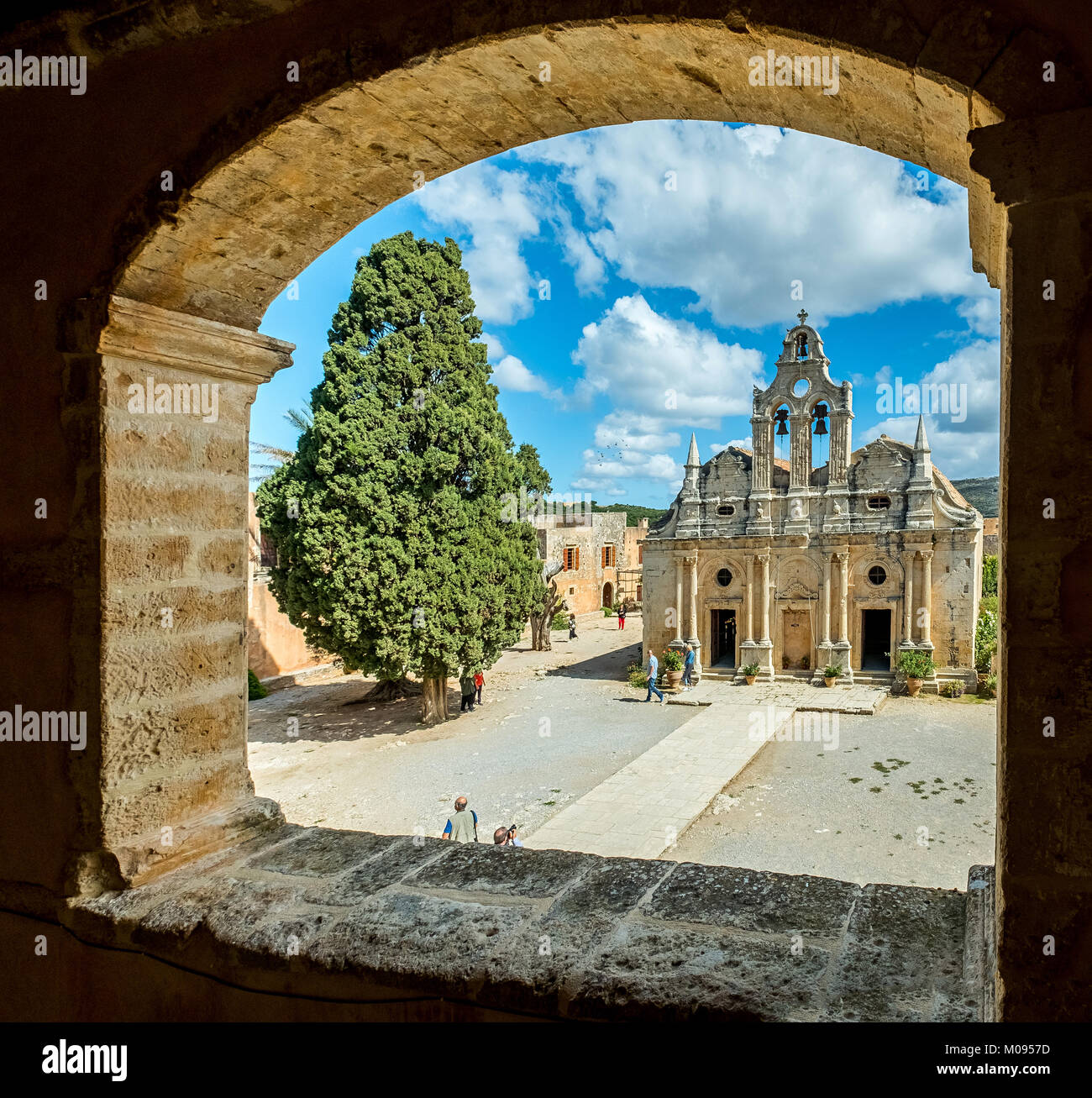 Moni Arkadi Monastery, Greek Orthodox Church, National Monument of ...