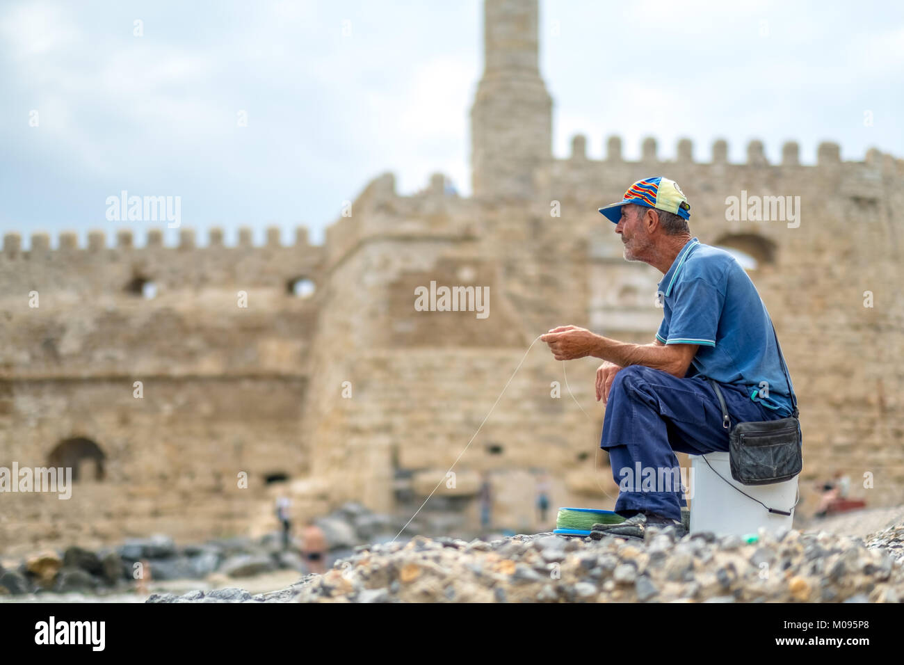 Crete old man hi-res stock photography and images - Alamy