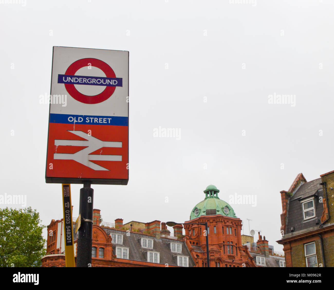 Old Street underground sign, London, UK Stock Photo - Alamy