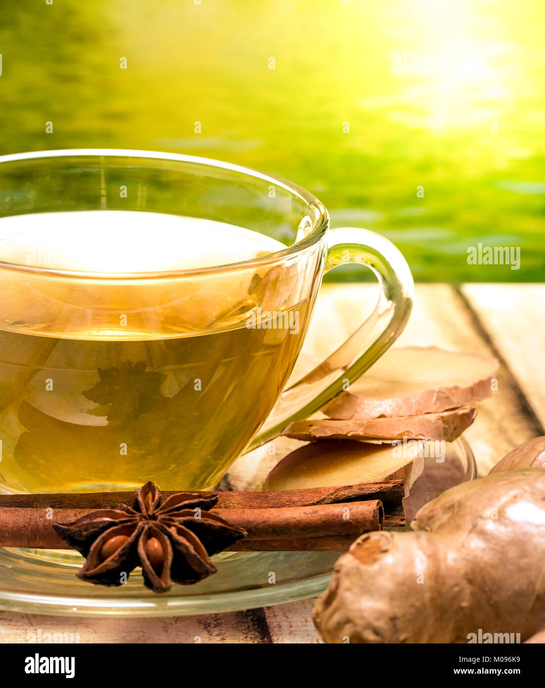 Tea On Patio Representing Refreshments Cup And Refreshment Stock Photo ...