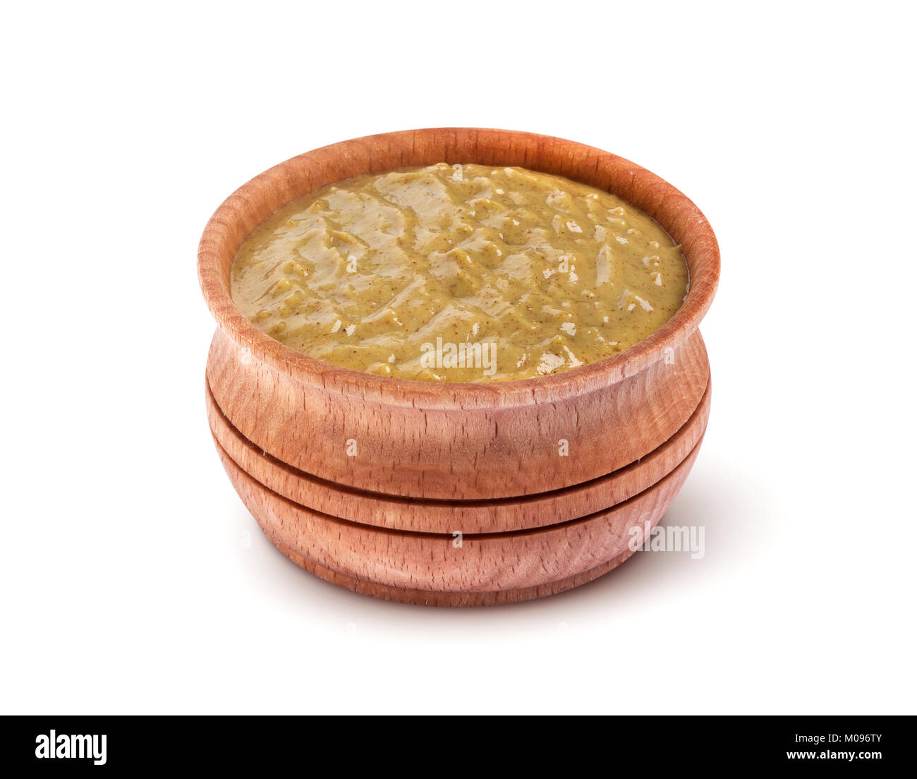 Mustard isolated on white background Stock Photo - Alamy