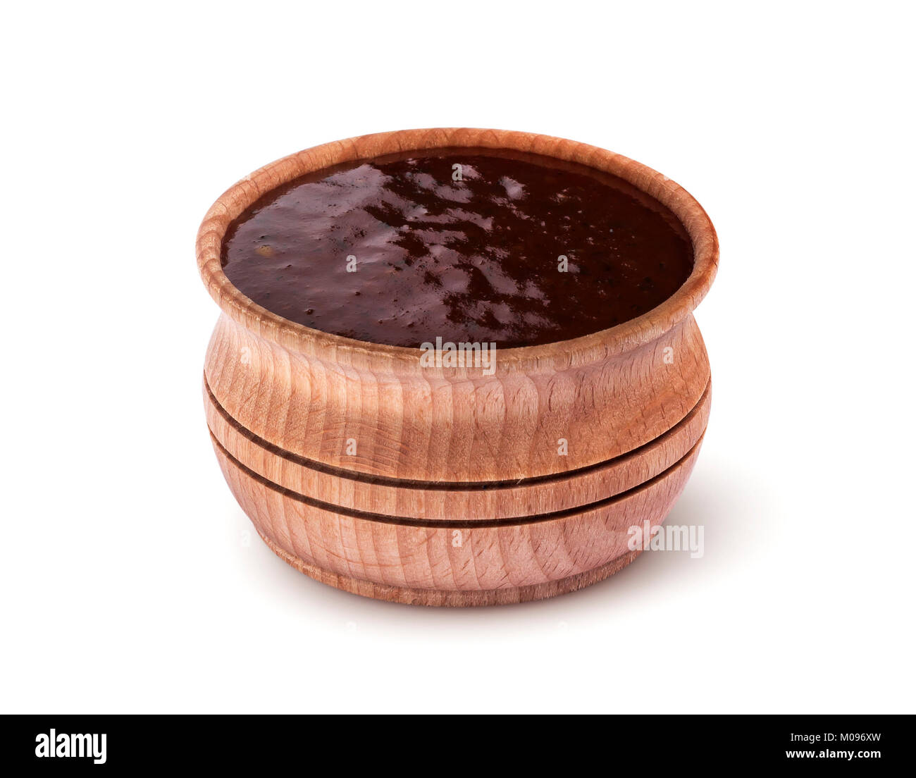 Red sauce isolated on white background Stock Photo - Alamy