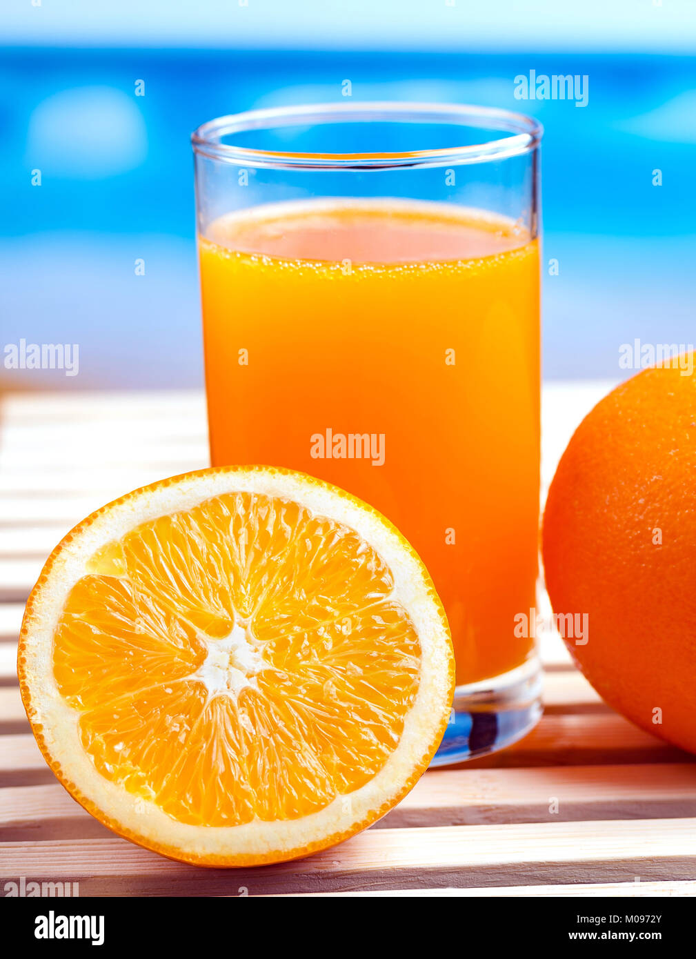 Healthy orange juice meaning hi-res stock photography and images - Alamy