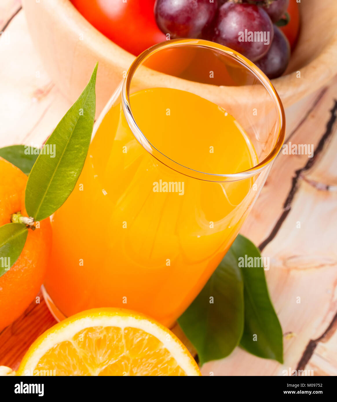 Freshly Squeezed Juice Representing Citrus Fruit And Refresh Stock ...