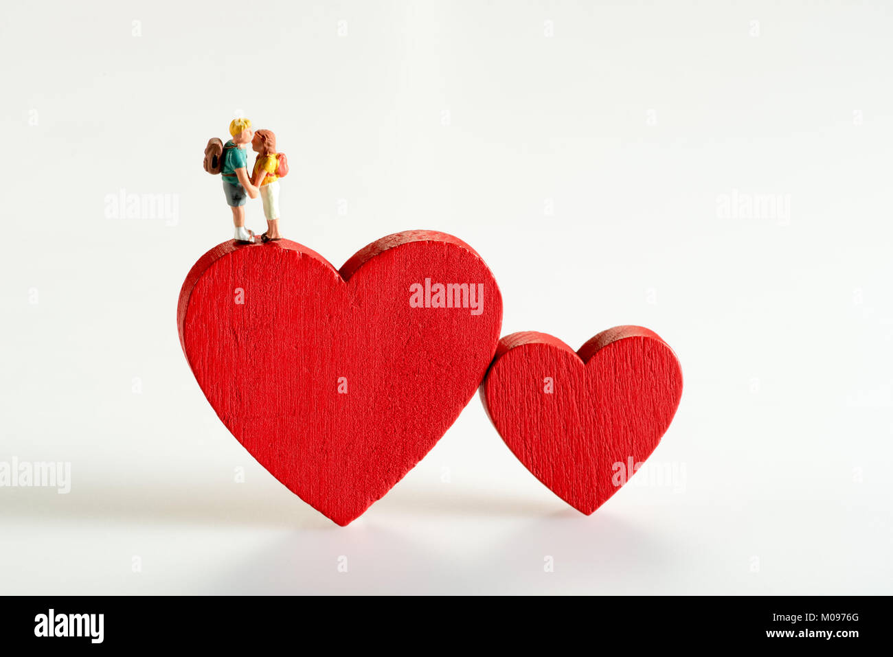 Miniature figures two young hi-res stock photography and images - Alamy