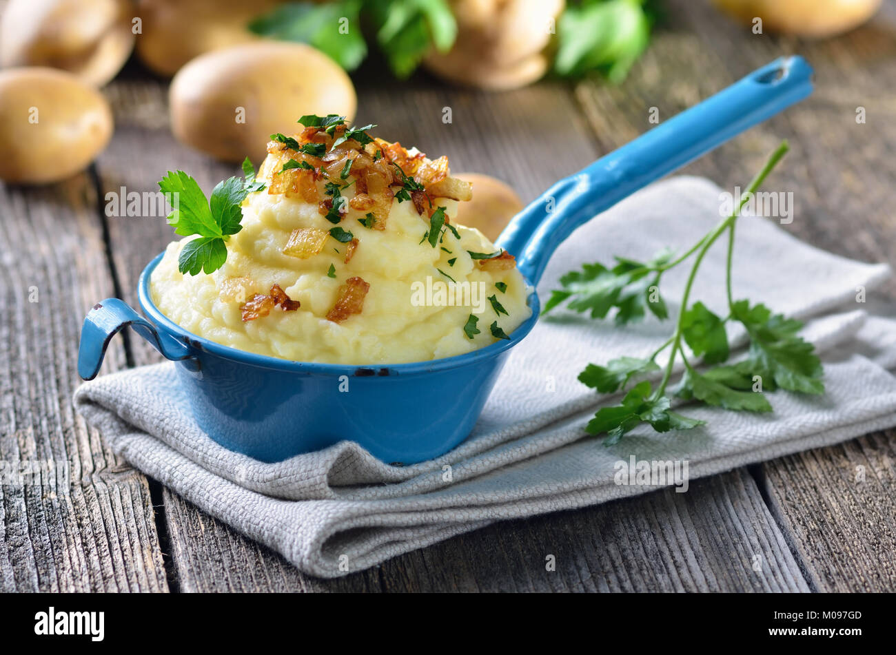 Potato puree hi-res stock photography and images - Alamy