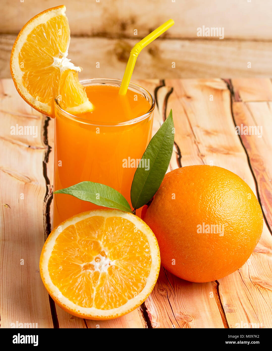 Orange Juice Drink Representing Tropical Fruit And Refresh Stock Photo ...