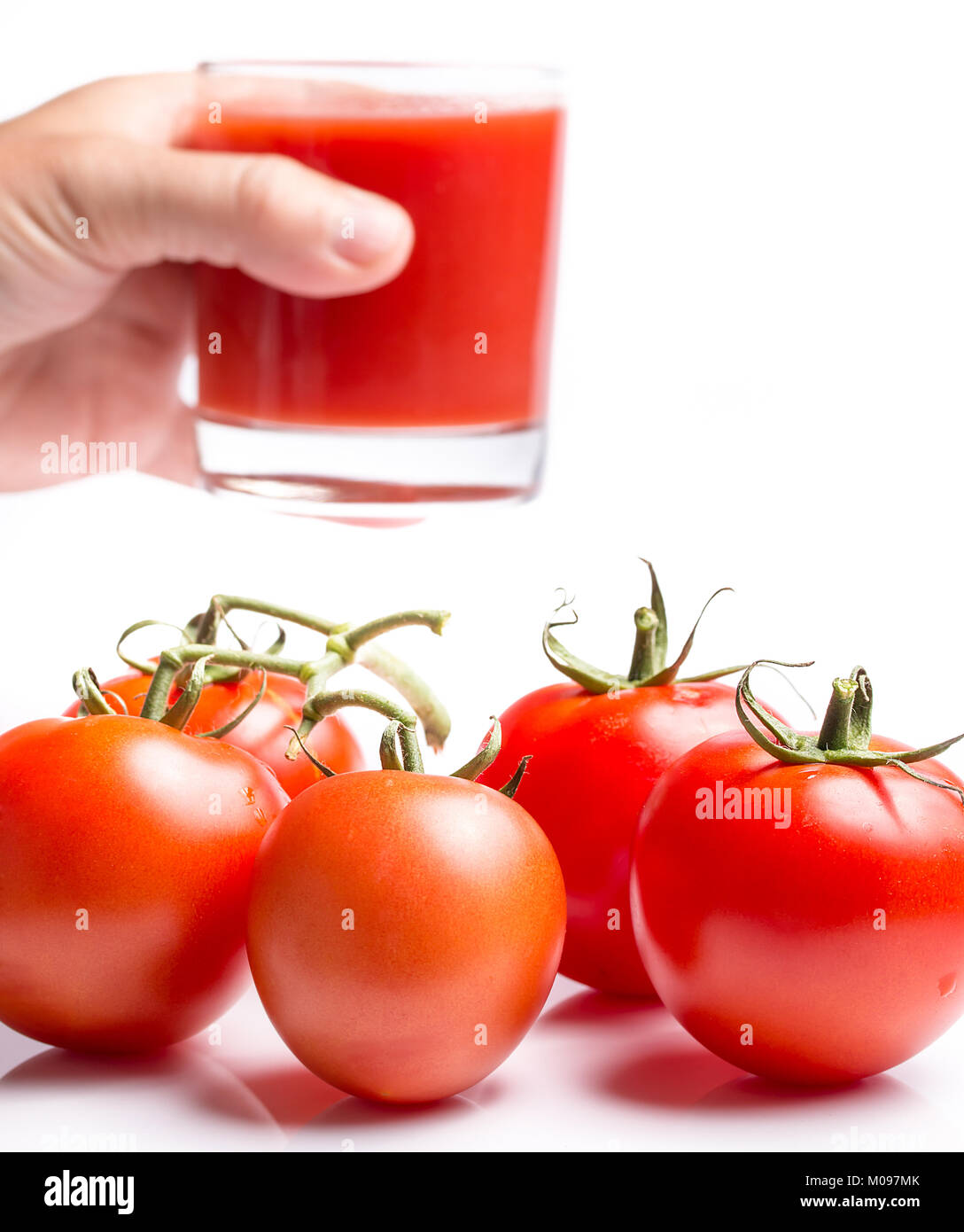 Tomatoes Juice Beverage Showing Drinking Refreshment And Refresh Stock ...