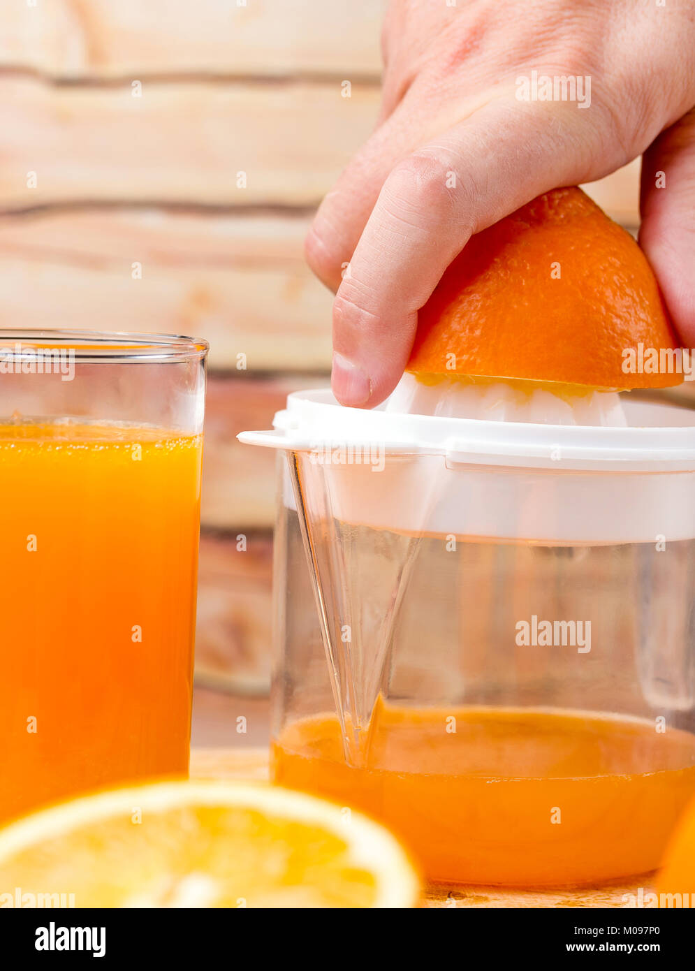 Orange Juice Fresh Representing Ripe Liquid And Refreshments Stock ...