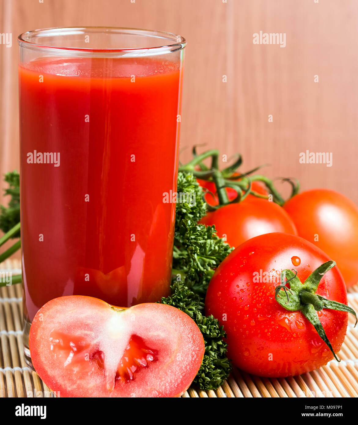 Refreshing Tomato Juice Showing Beverage Drink And Drinks Stock Photo ...