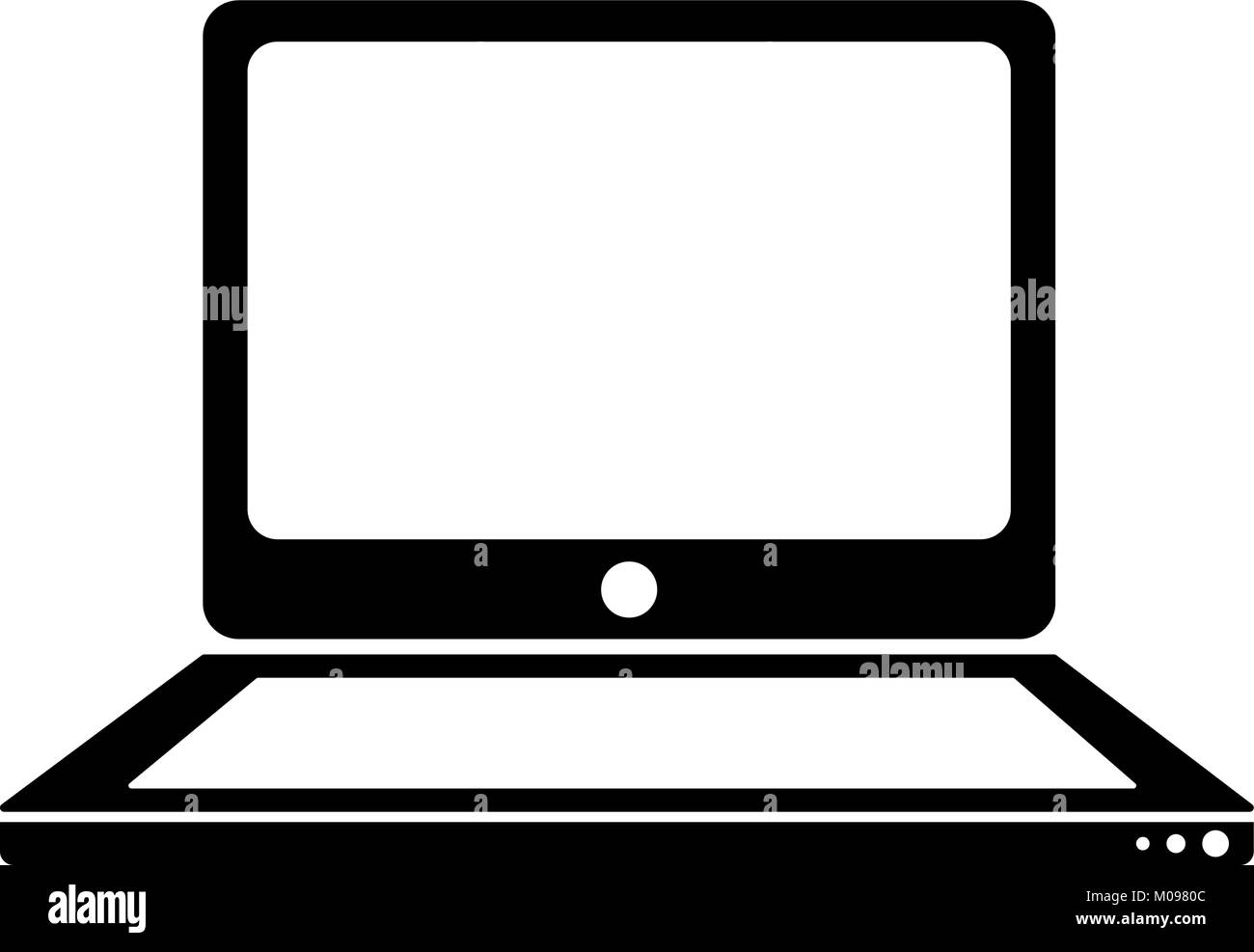 Laptop computer icon image Stock Vector Image & Art - Alamy