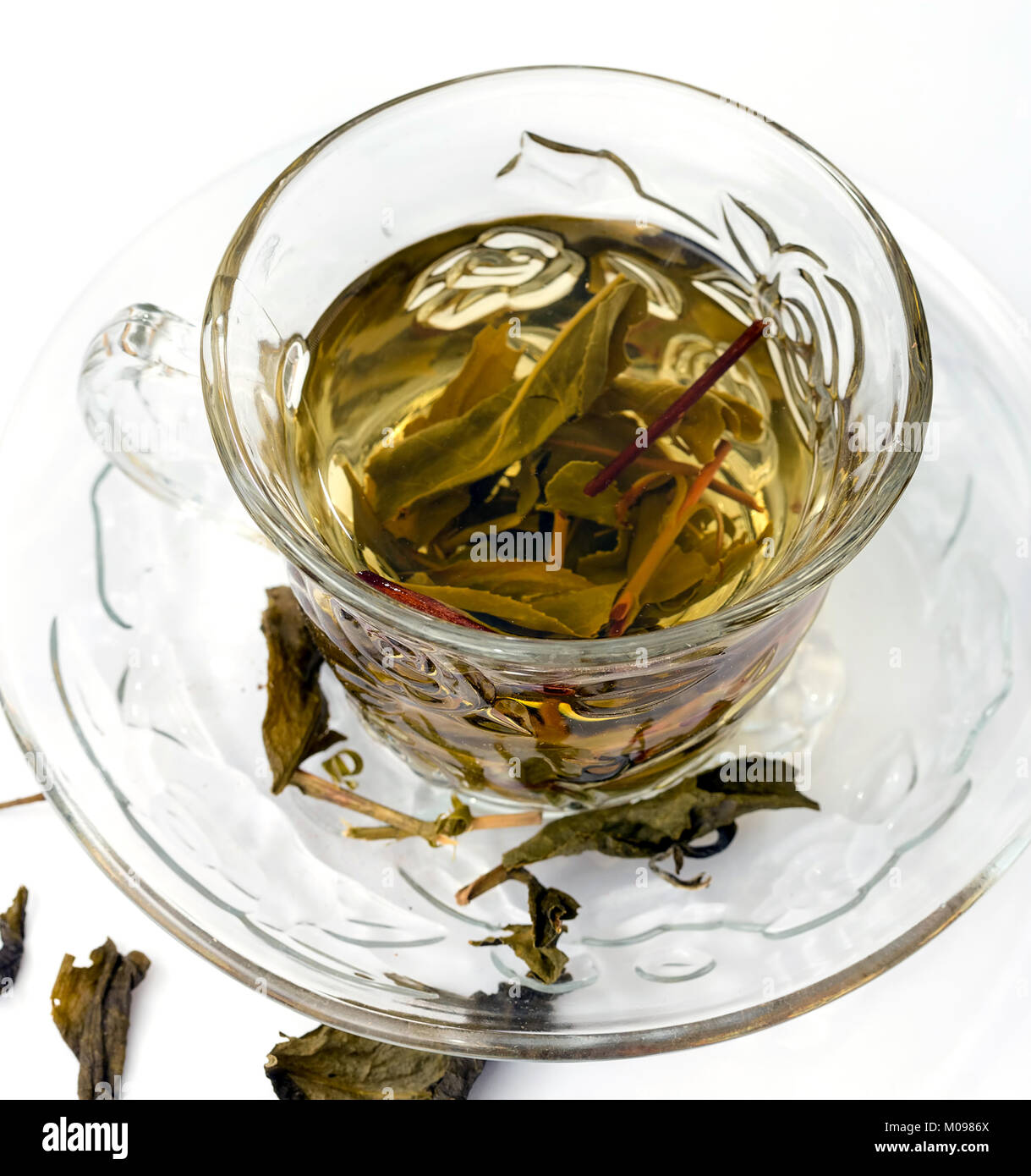 Hot China Tea Showing Thirsty Drinking And Well Stock Photo - Alamy