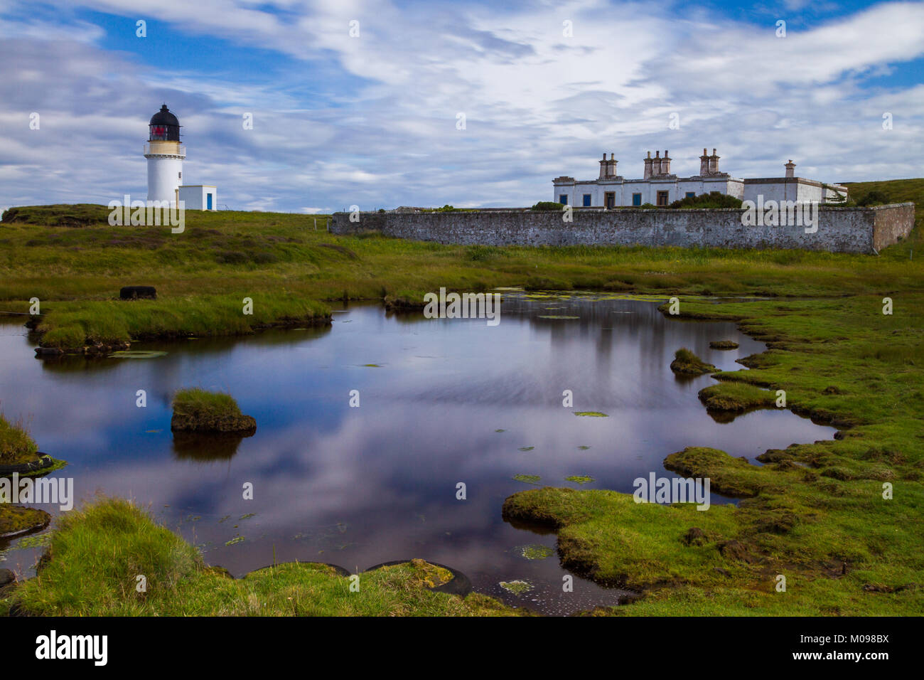 Arnish Point Lighthouse Stock Photo - Alamy