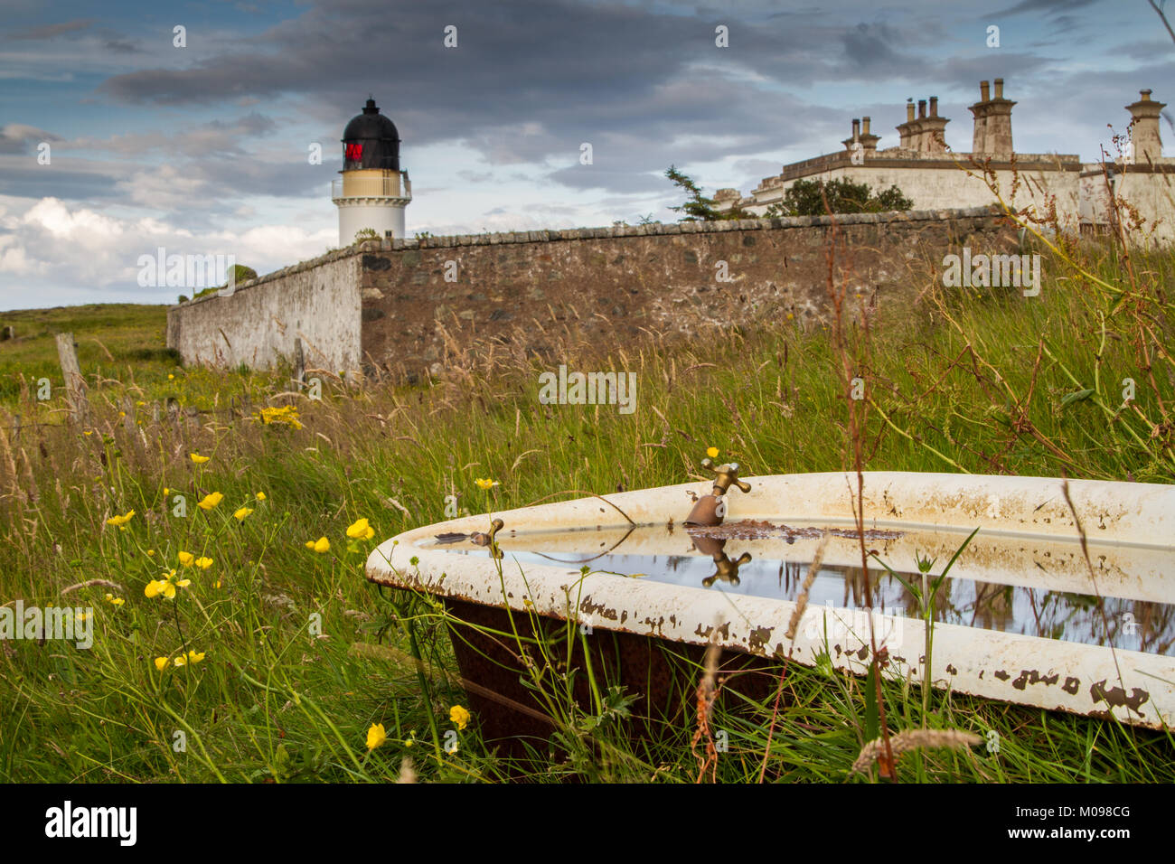 Arnish Point Lighthouse Stock Photo - Alamy