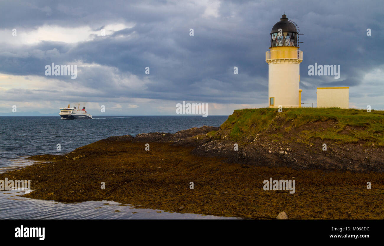 Arnish Point Lighthouse Stock Photo - Alamy