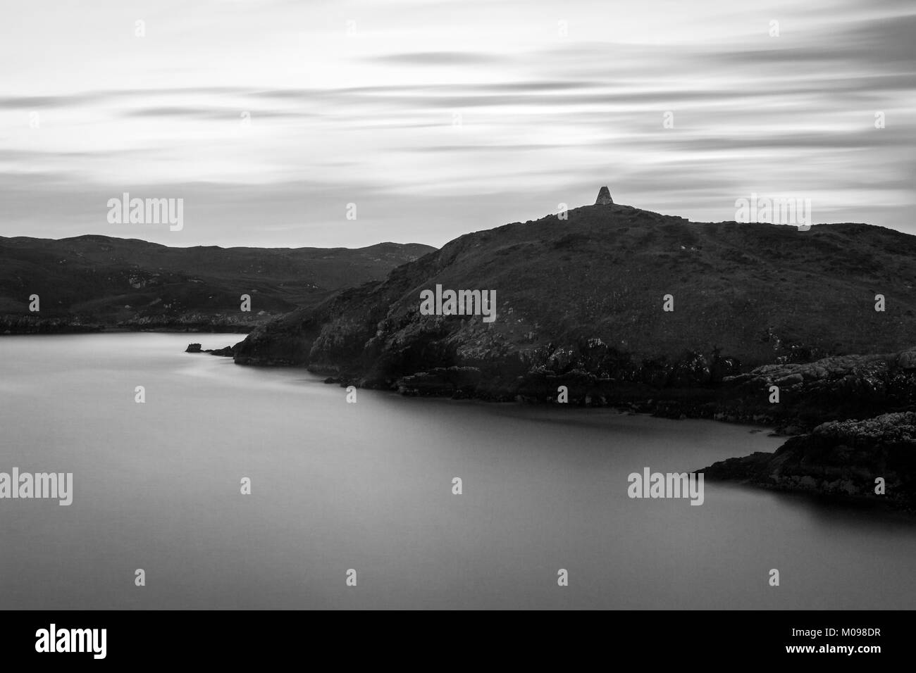 Arnish Point Memorial Stock Photo - Alamy