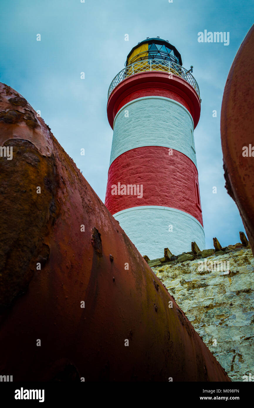 Eilean Glas Lighthouse, Scalpay Stock Photo - Alamy