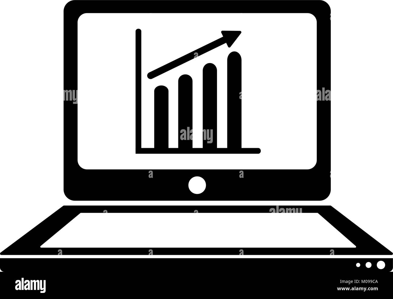 Laptop computer icon image Stock Vector Image & Art - Alamy