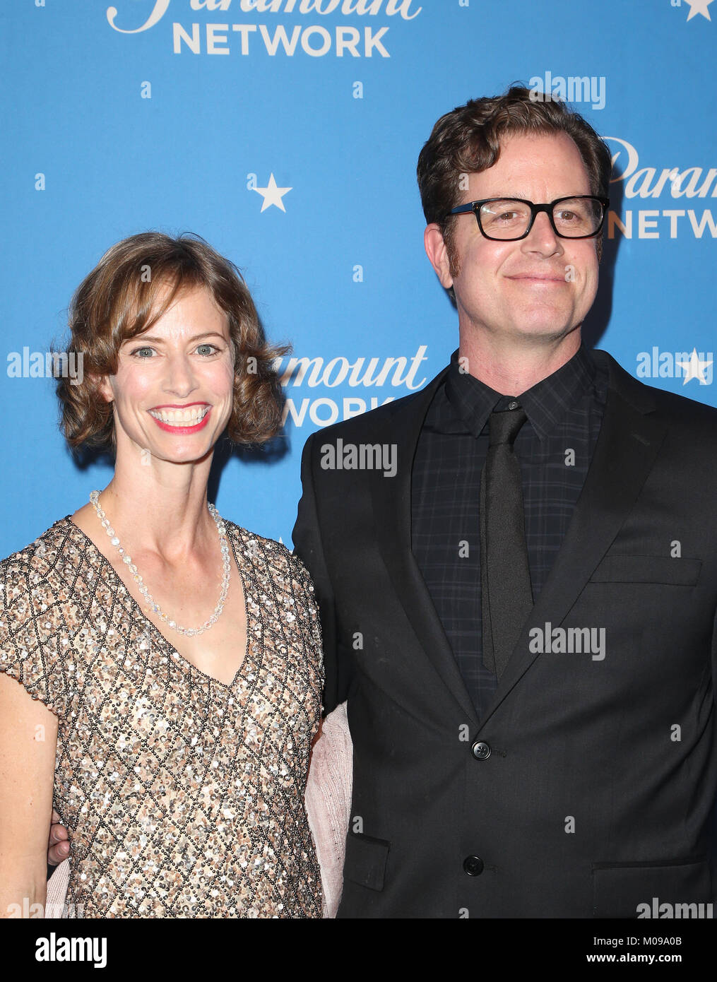 Los Angeles, Ca, USA. 18th Jan, 2018. Stacy Chbosky, John Erick Dowdle ...