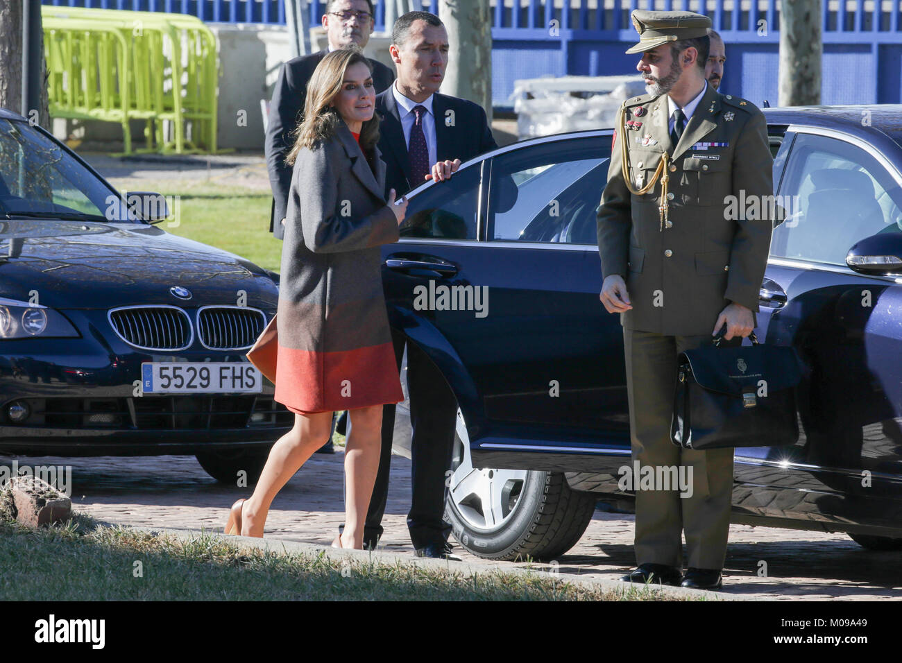 Toledo, Spain. 19th Jan, 2018. Queen Letizia Ortiz during visit to ...
