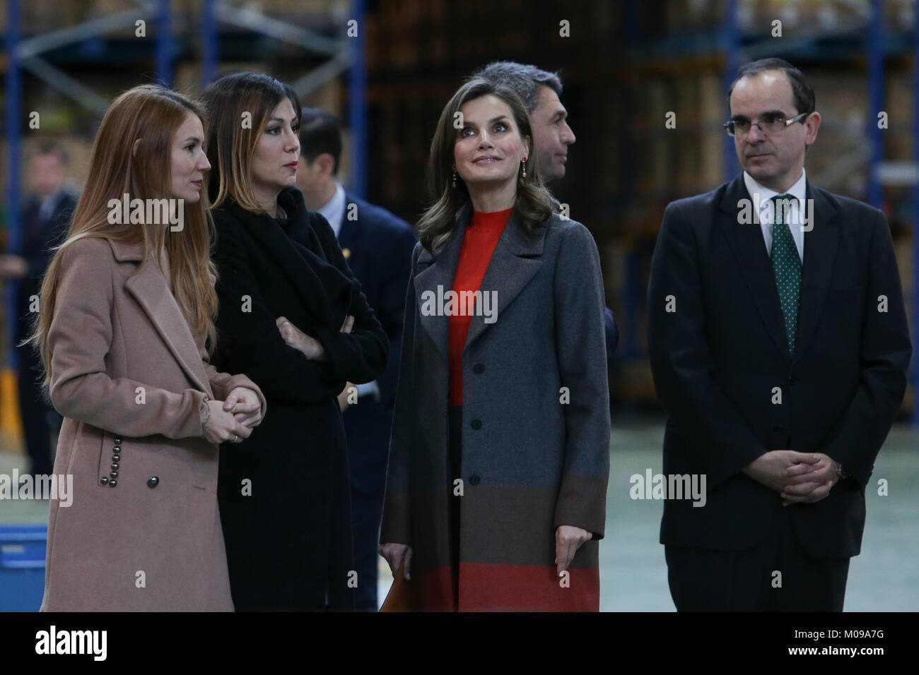 Toledo, Spain. 19th Jan, 2018. Queen Letizia Ortiz during visit to ...